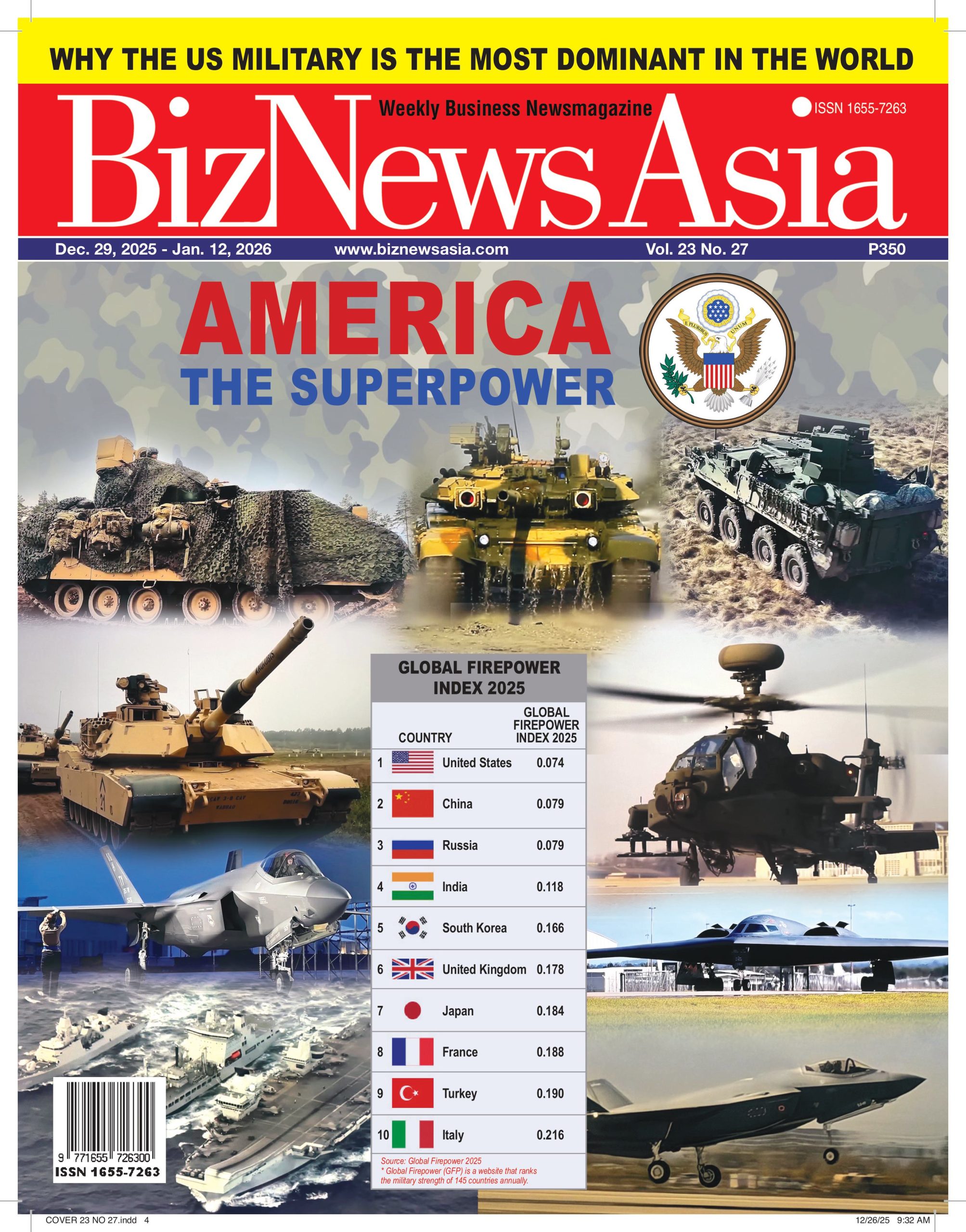 AMERICA THE SUPERPOWER – BizNewsAsia